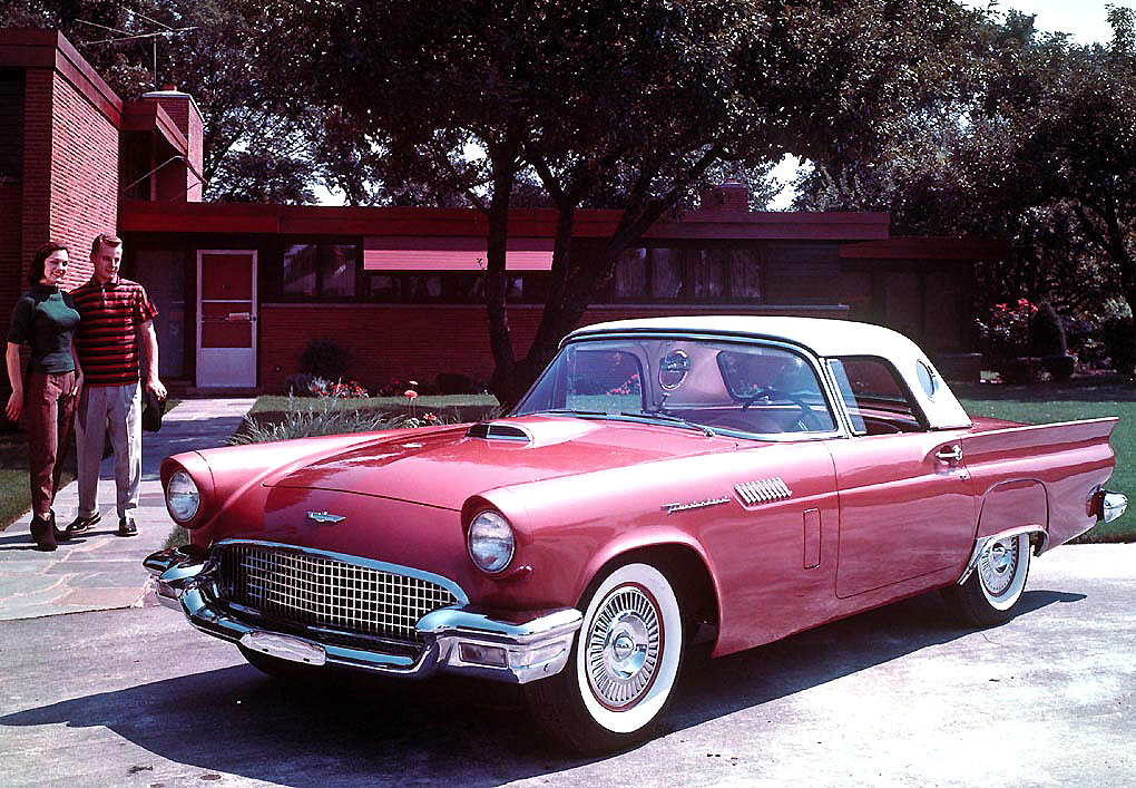 55 T Bird 1955 Ford Thunderbird Fact Sheet Over Drive Magazine