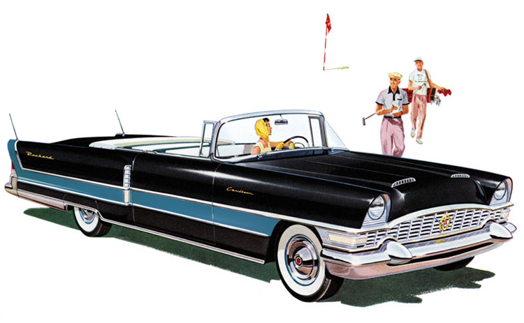 1955-56 Packard Caribbean Profile